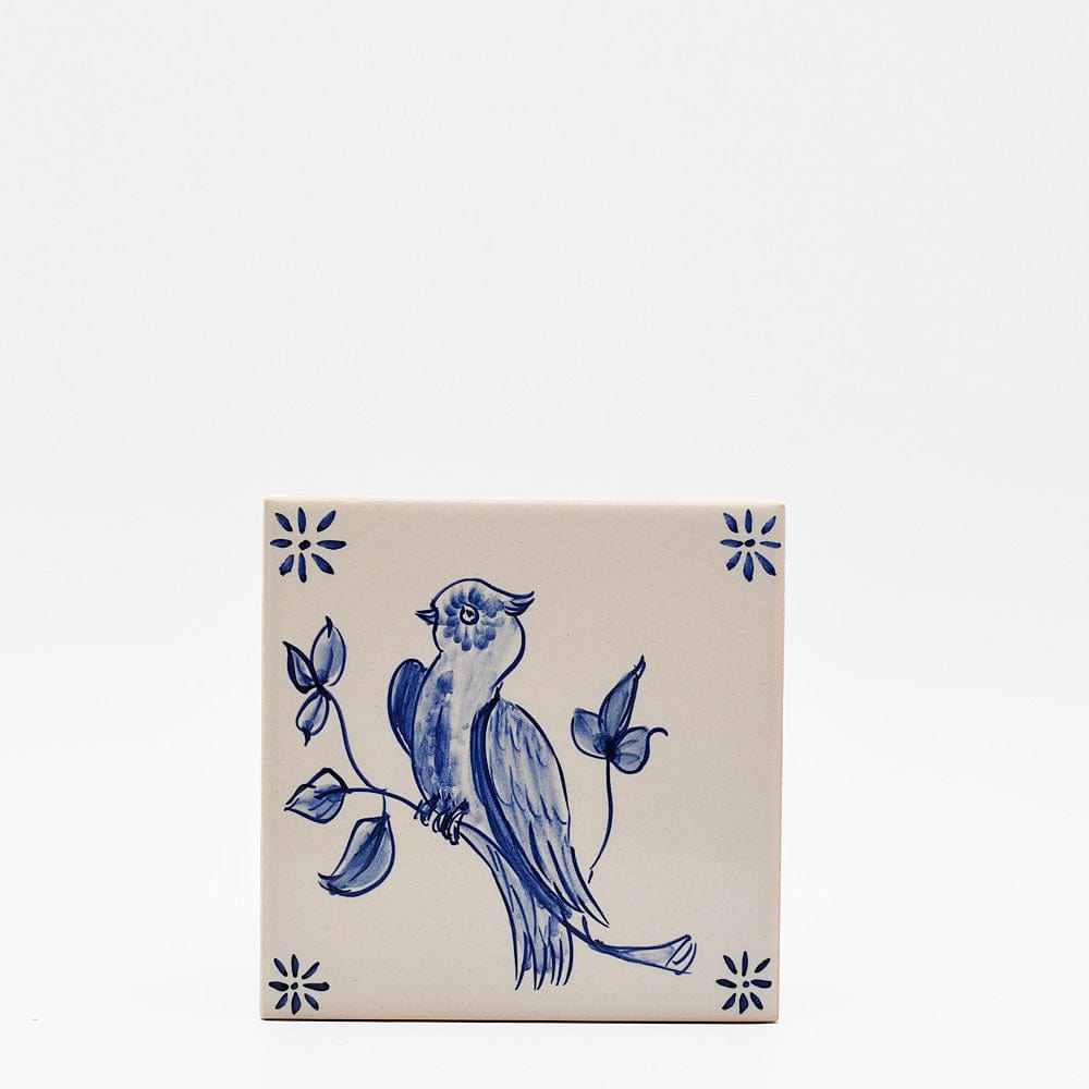 Portuguese Azulejo Bird pattern – Luisa Paixao | USA